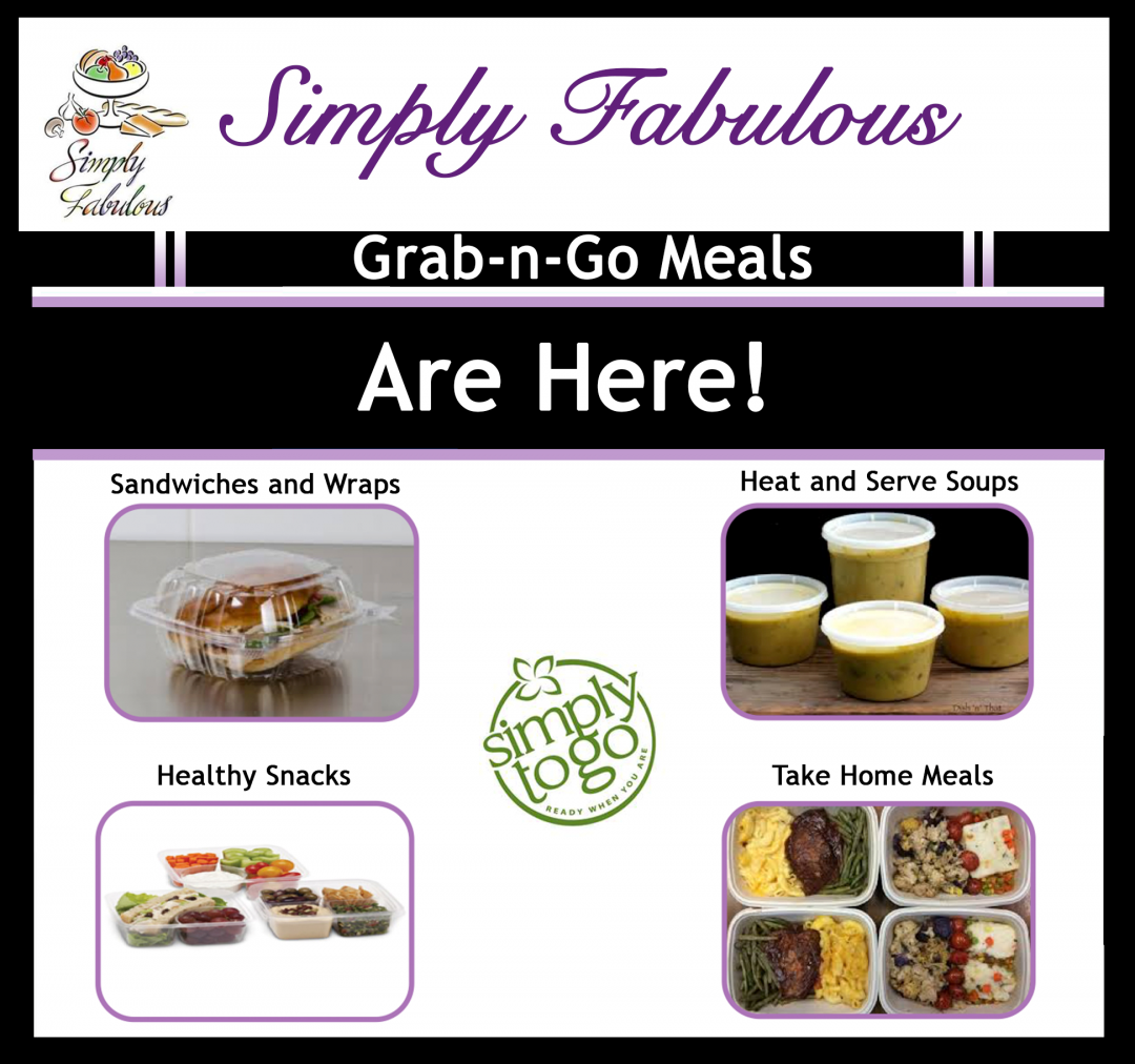 Grab-N-Go Meals Memphis | Vegan Meals | Simply Fabulous Catering